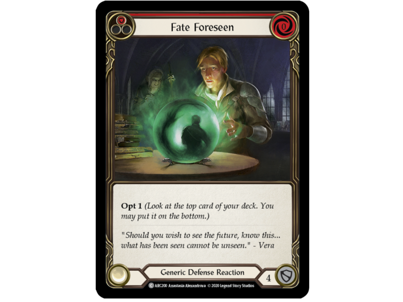 FATE FORESEEN (RED) (UNLIMITED) - Smart Move Games