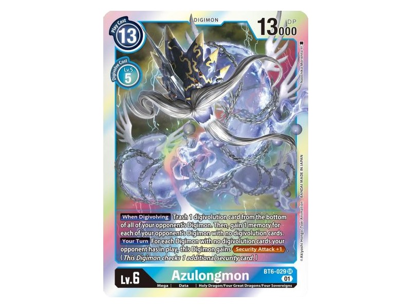 Azulongmon Double Diamond - Smart Move Games