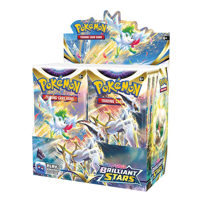 PKM – Sword & Shield 9 Brilliant Stars Booster Display (36 Boosters ...